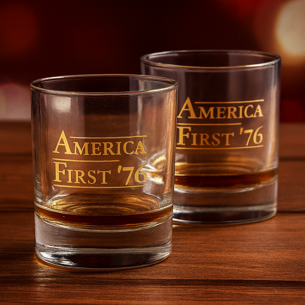 America First Whiskey Glass Set – Official GOP Store